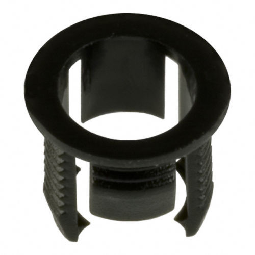 200pcs 5mm Black Plastic LED Clip Holder Case Cup Mounting Holders for ...