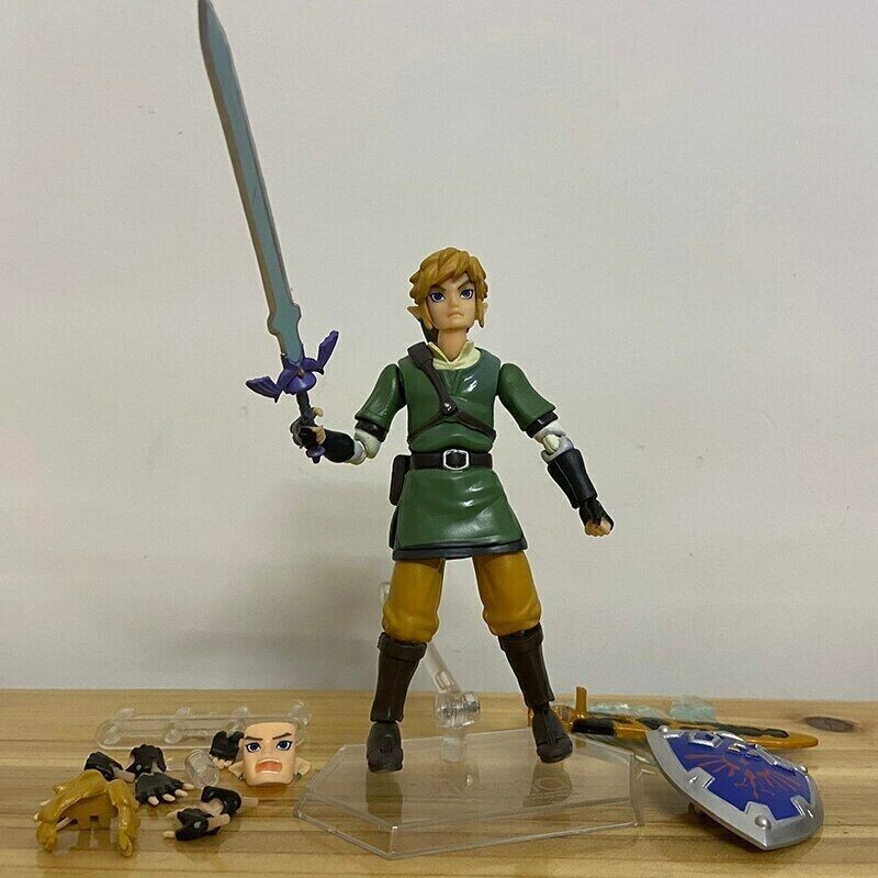 Figma 153 Zelda "Twilight Princess" Figure Kit Skyward Sword Link Kids ...