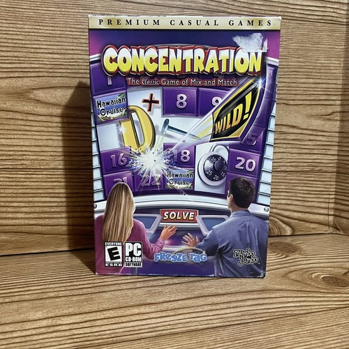 Concentration PC 2007 The Classic Game of Mix and Match - Mumbo Jumbo ...