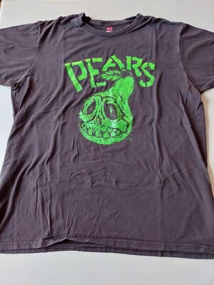 ORIGINAL PEARS T-SHIRT BLACK XL PUNK ROCK FAT WRECK CHORDS NEW ORLEANS ...