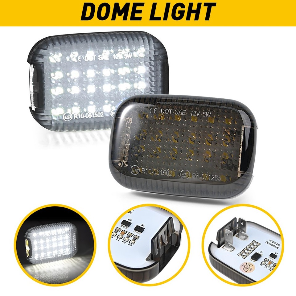 Pair Interior Cargo LED Dome Lights 2230338 For Ford Transit Connect ...