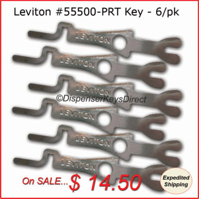 Leviton #55500-PRT - Tamper Proof Electrical Switch Key - (6/pack) | eBay
