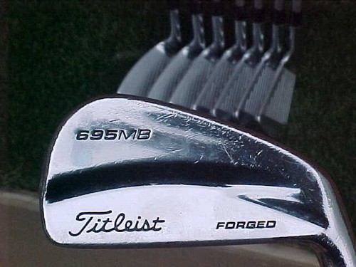 Titleist 695MB Forged Tour Blade Golf Clubs Irons Set 3 - PW w KBS TOUR ...