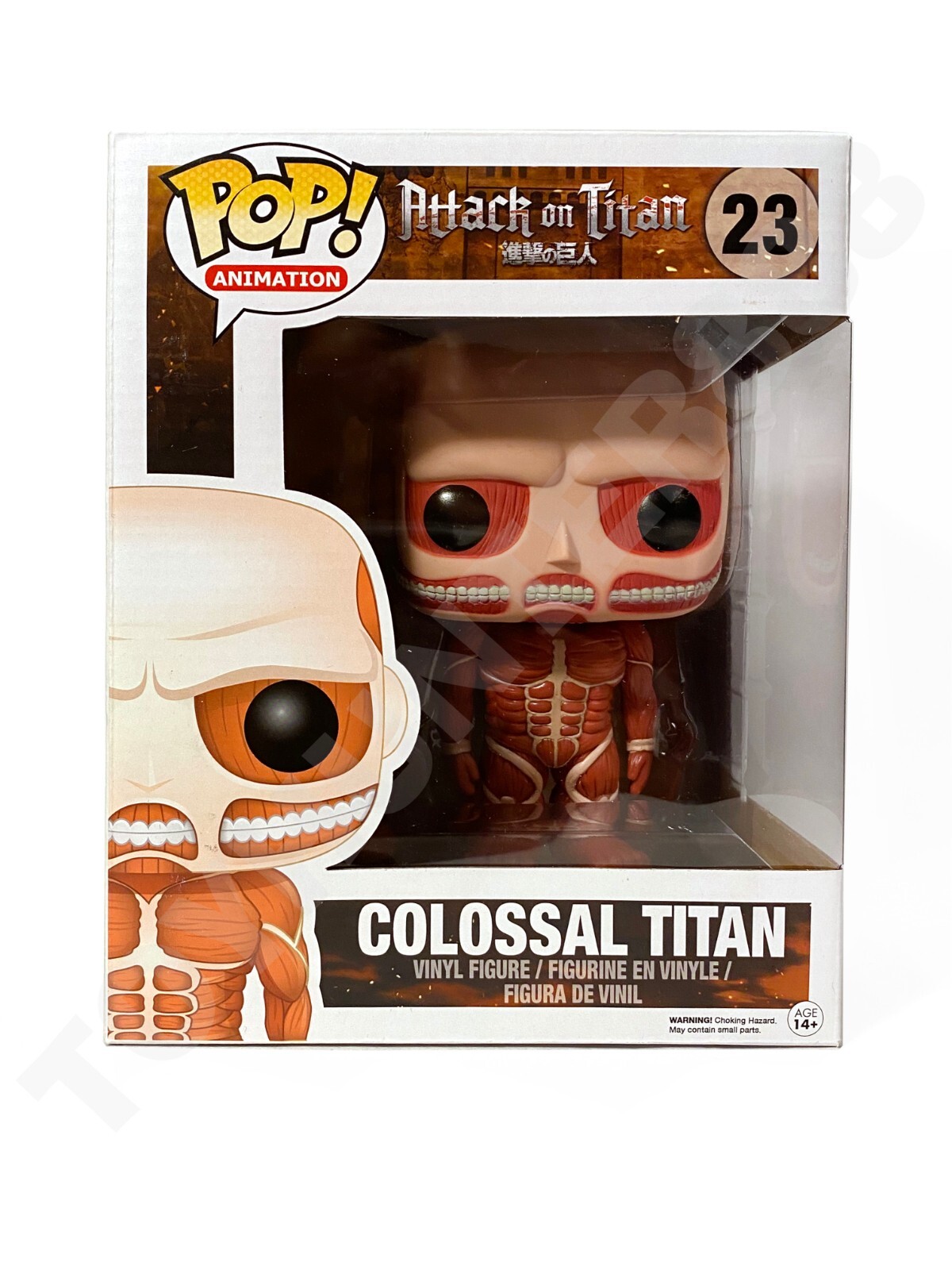 Funko Pop! Attack on Titan 23 6" Colossal Titan Vaulted/ Retired NIB ...