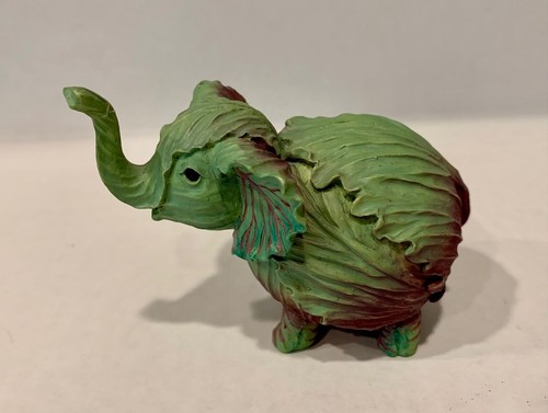 ENESCO HOME GROWN COLLECTIBLE Cabbage Elephant FIGURINE 4025389 | eBay