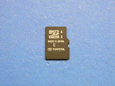 2014 TOYOTA COROLLA NAVIGATION NAV DATA MAP MICRO SD CARD OEM 86271 ...