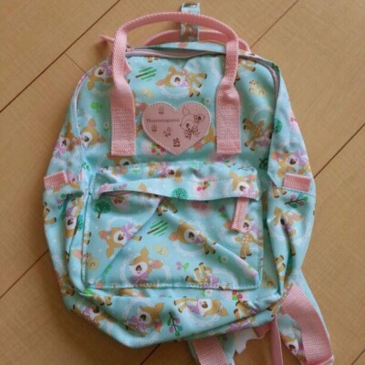 Sanrio Humming Mint Backpack Rucksack School Bag For kids Square Unused ...