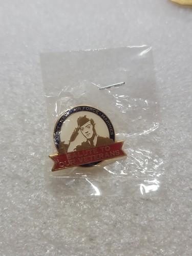 PinMart's Salute To Our Veterans Patriotic Veteran's Day Military Lapel ...