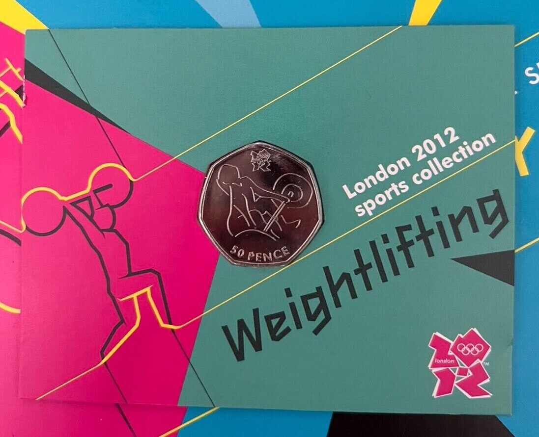 2012 London Olympic 29 Sport Games 50p Coins Sealed Cards and RM ...