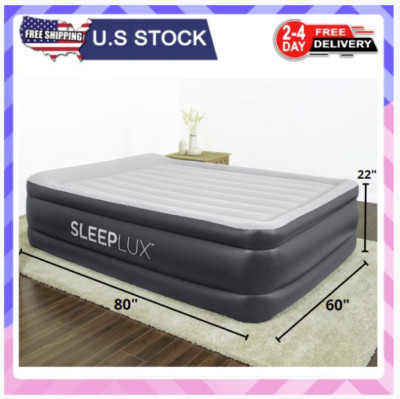 SLEEPLUX Durable Air Mattress with Built in Pump Pillow and USB 22 ...