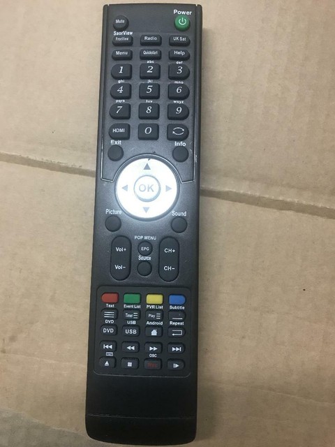 Official Remote Control for Cello C19eff C22eff C24eff LED TV for sale ...