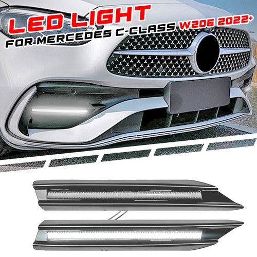 For Benz C Class W206 C43 AMG 2022-2023 LED DRL Daytime Running Light ...