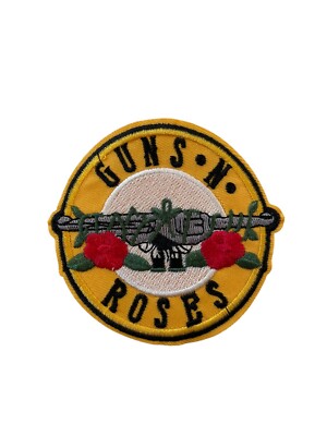 Guns N' Roses Patch | Guns N' Fuckin' Roses GNR American Hard Rock Band Logo New | eBay