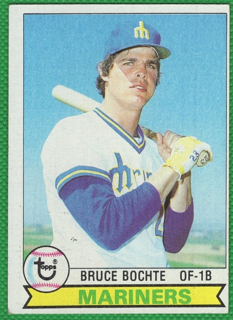 Bruce Bochte - 1979 Topps #443 - Seattle Mariners Baseball Card | eBay