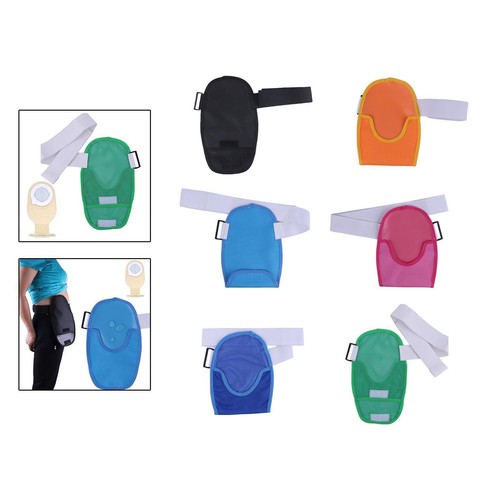 Ostomy Support Garment Pouch, Shower Ostomy Wraps with | eBay