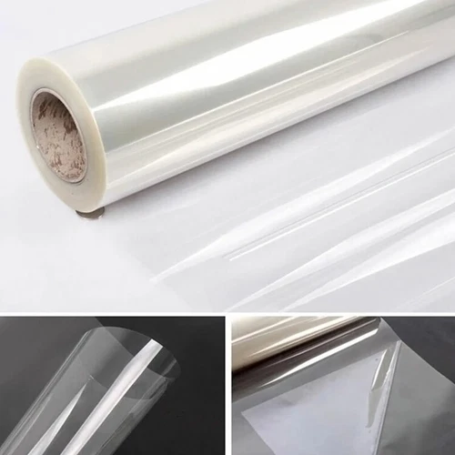 EZ Tear Clear Gloss Transparent Sticky Back Self Adhesive Vinyl Film ...