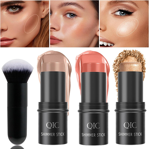 Kit Di Trucco in Stick per Contorno 3 Pezzi, Sfumature Con Crema ...