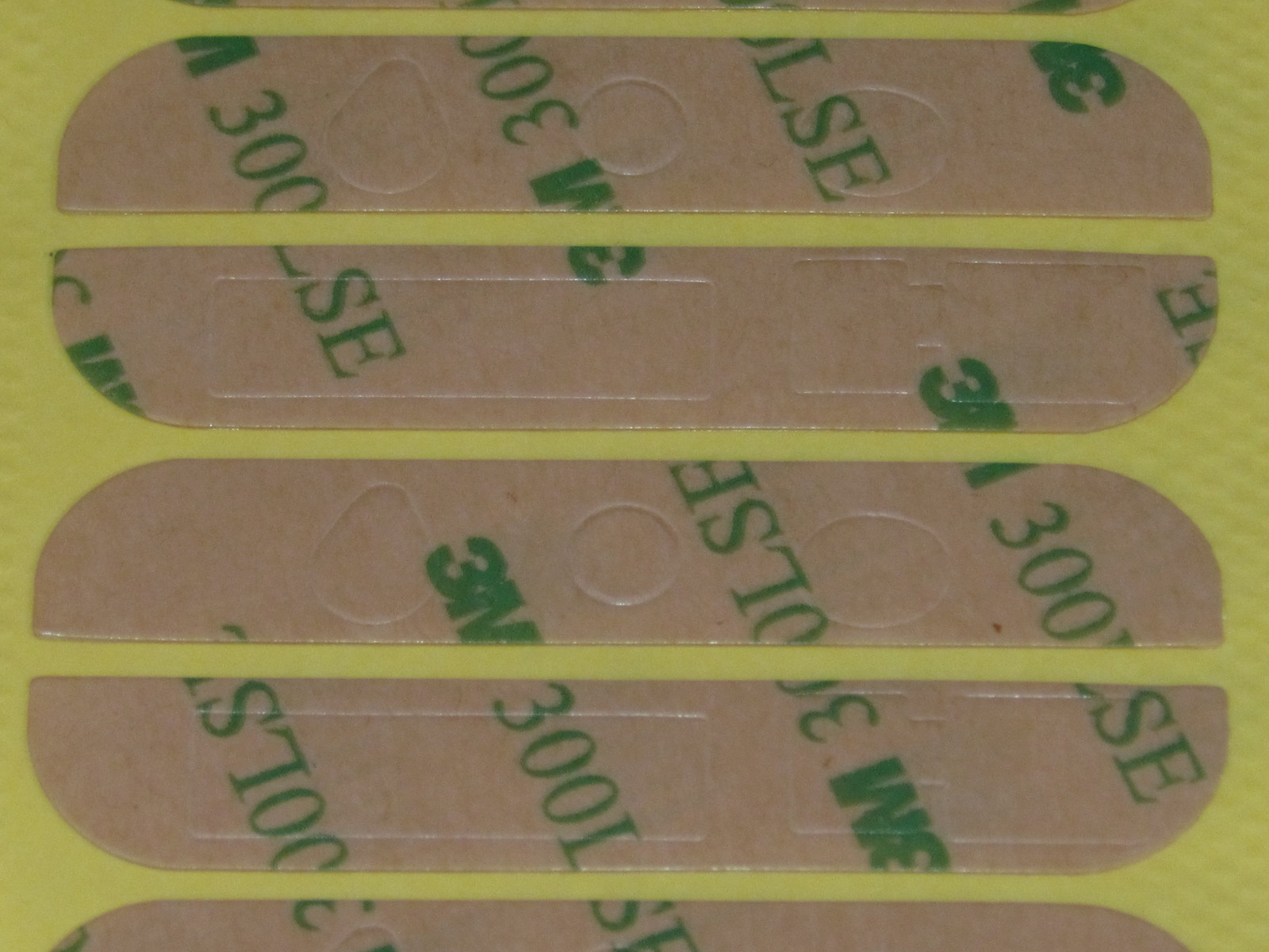 10 x iPhone 5 Small Adhesive Sticker Tape Touch Screen LCD glass ...