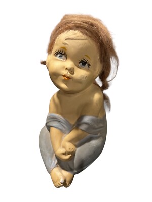 Antique 1919 Hy Mayer Tiss Me Chalkware Kewpie Composition Doll Vintage ...