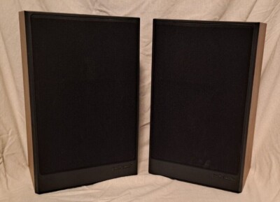 Vintage POLK AUDIO Model S-4 Woodgrain Bookshelf Speakers Dynamic ...