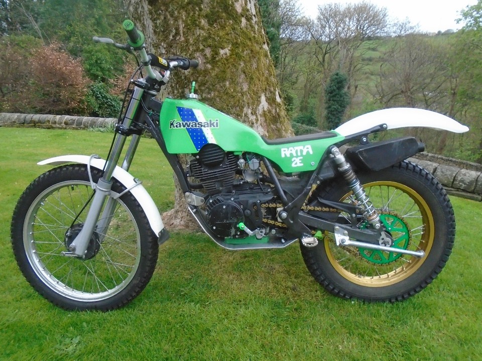 Kawasaki trials bike Twinshock TLR 250 ready to play or win | eBay UK