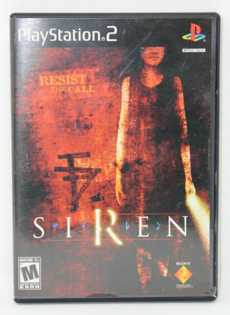 Siren PlayStation PS 2 RARE Complete Black Label Survival Horror Video ...