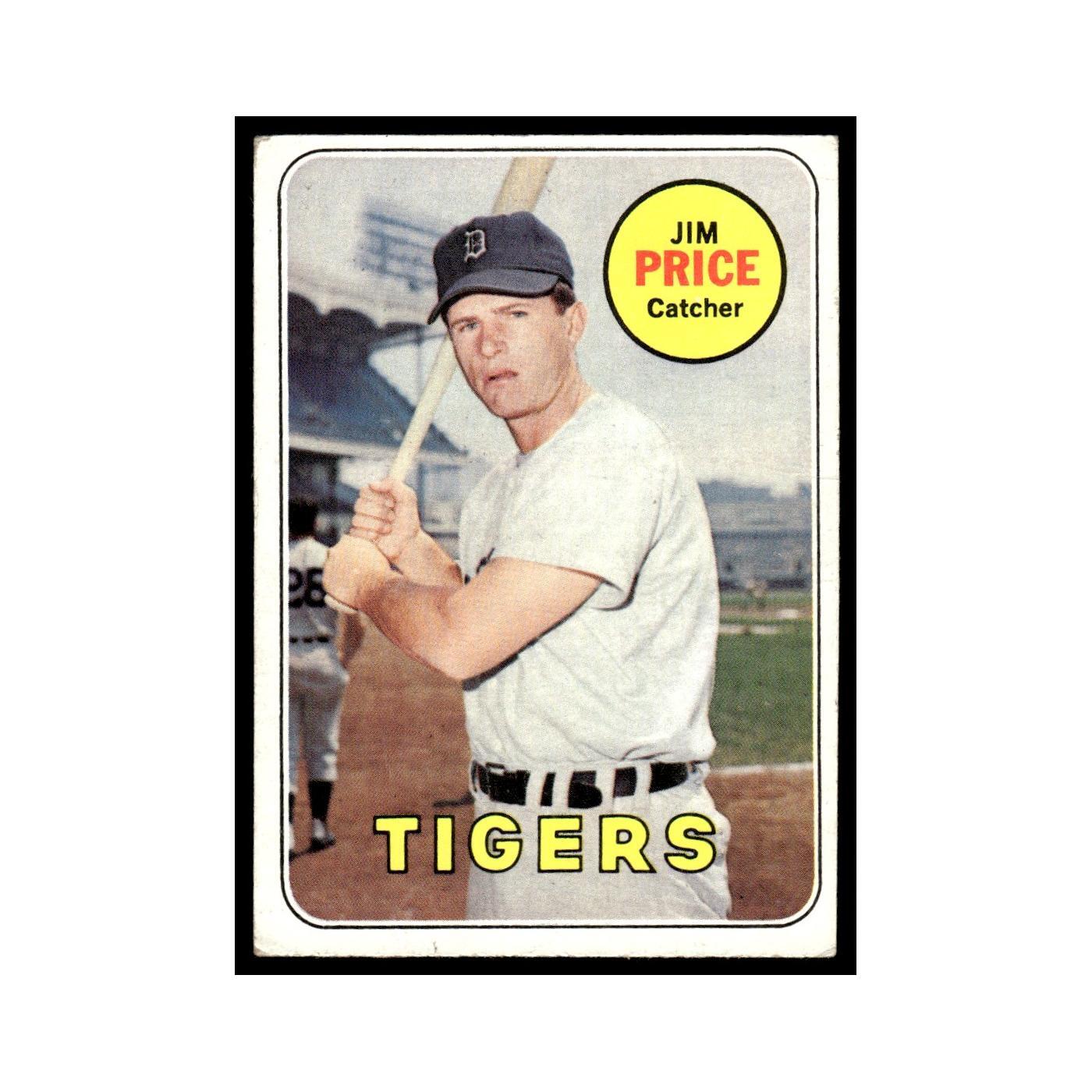 1969 Topps Baseball Card Jim Price Tigers #472 | eBay