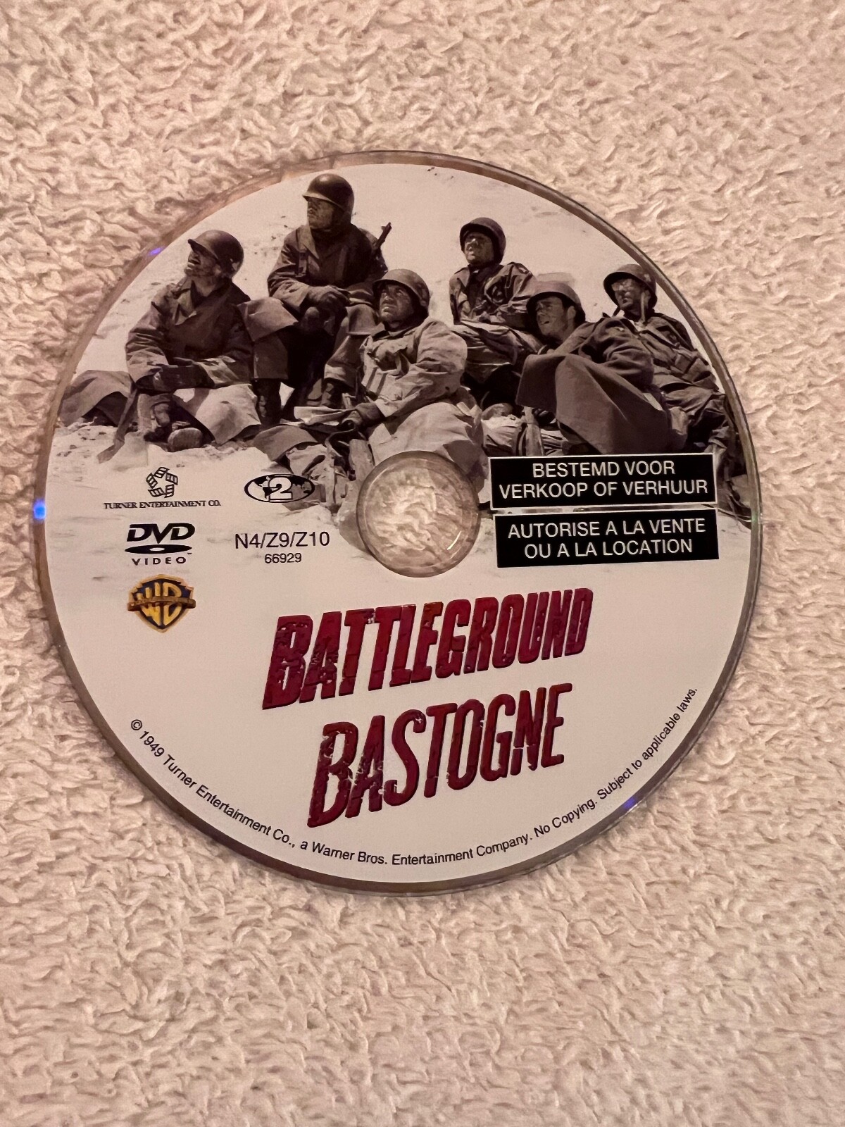 Battleground Bastogne | neuwertig | DVD without Cover | eBay