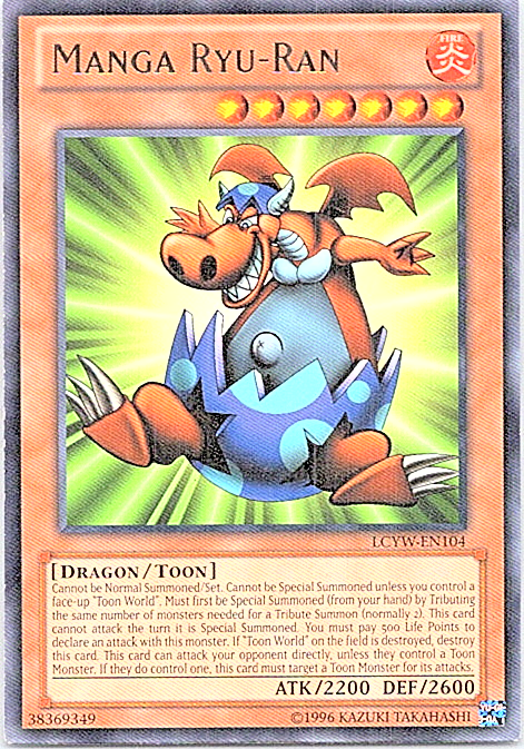 Manga Ryu-Ran LCYW-EN104 Yu-Gi-Oh! Card Light Play Unlimited | eBay