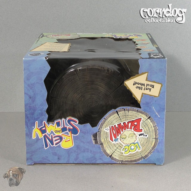 Ren and Stimpy Mega Log Blammo Palisades RARE Spumco Nickelodeon 3 Day ...