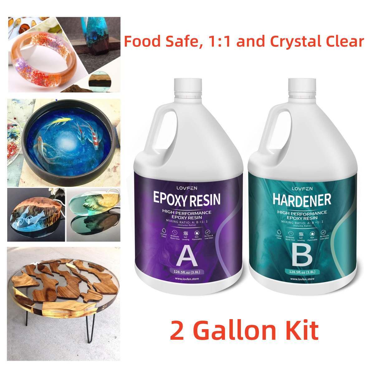 Epoxy Mortar Complete Kit 2 Gal 5 Gal Bulk Size Antel Epoxy Mortar: