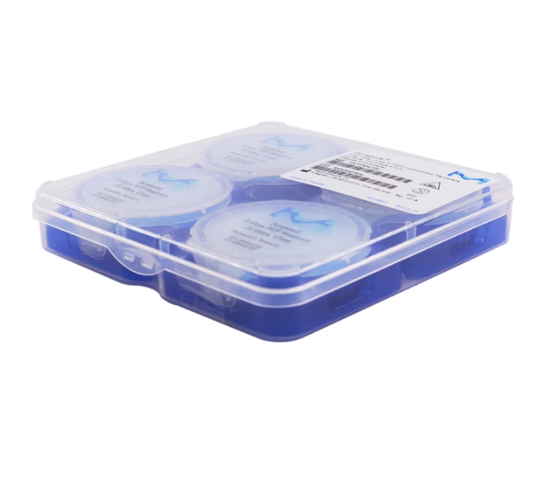 100PCS/BOX Hydrophobic PVDF surface filter membrane 0.45 microns ...