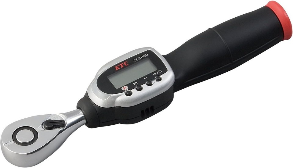 KTC Digital Torque Wrench Digital Ratchet Screwdriver Type 9.5sq GEK060 ...