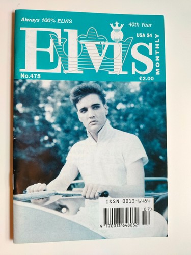 ELVIS MONTHLY Magazine # 475 - July 1999 - 40th Year - Elvis Presley | eBay