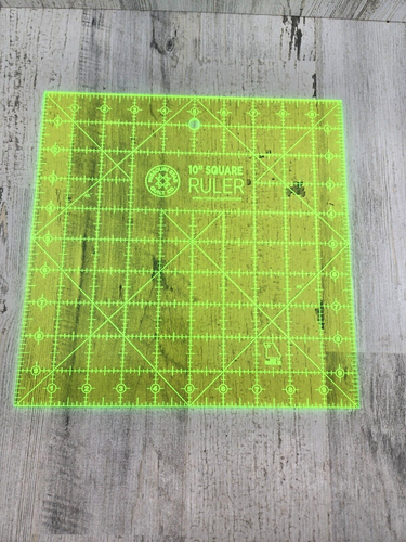 Missouri Star Quilt Co 10" Square Ruler Acrylic | eBay