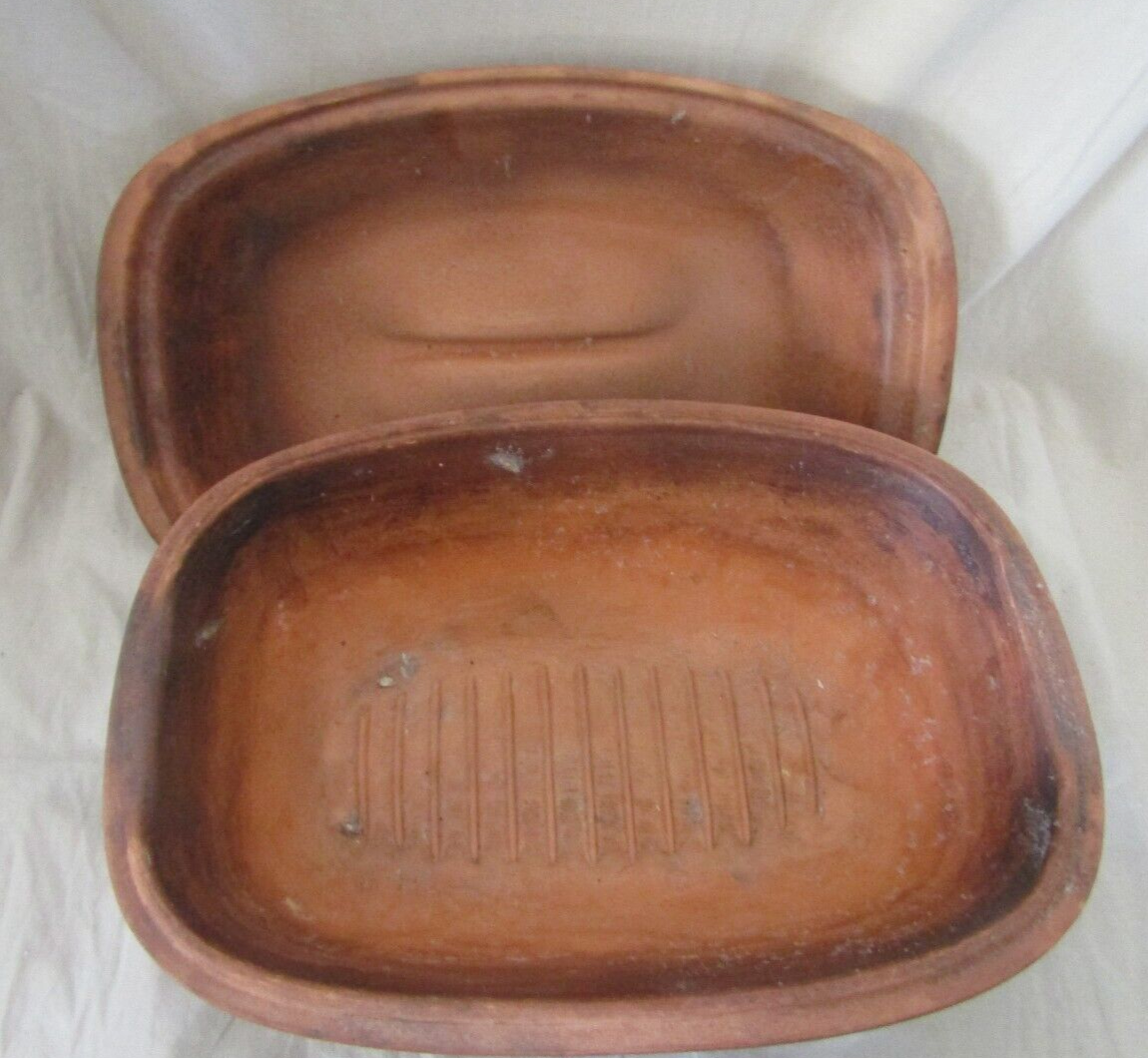vintage romertopf cocotte par Bay keramik west german clay roaster 1950 ...
