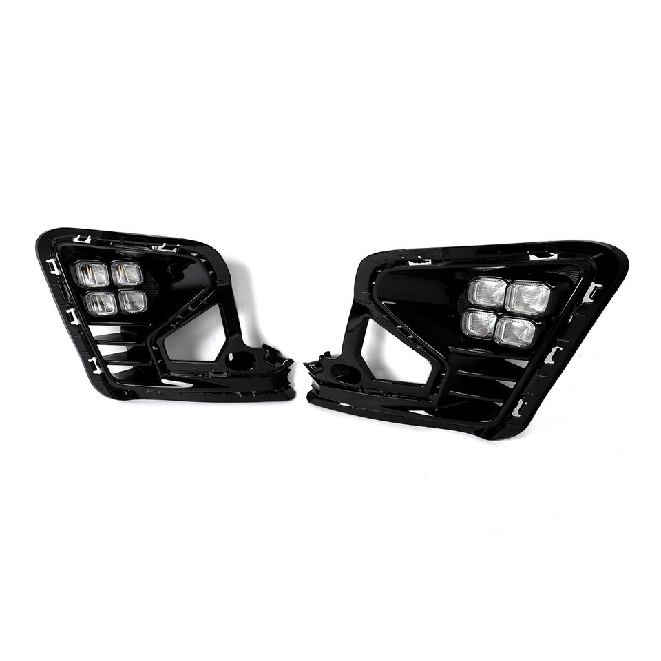 LED DRL Daytime Running Front Bumper Turn Signal Fog Lamp For KIA RIO ...