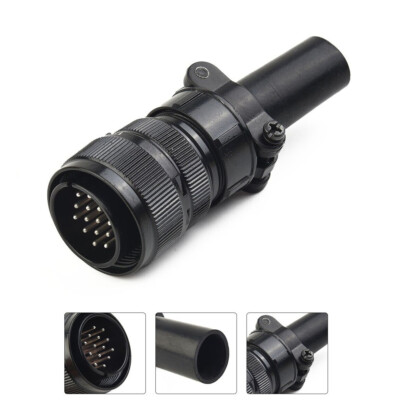 14 Pin metal Male Plug compatible with Miller Hobart part 136961 141162 ...