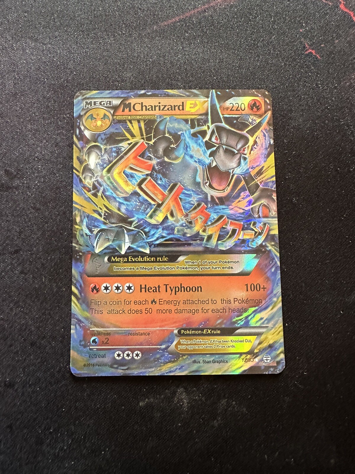 Pokémon TCG Mega-Charizard-EX Generations 12/83 Holo Holo Rare EX | eBay