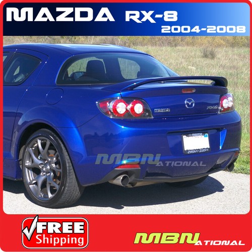 04-08 Mazda RX8 2DR Coupe Rear Tail Trunk Wing Spoiler Primer Unpainted ...