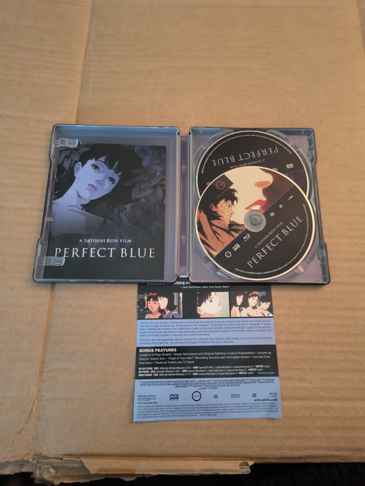 Perfect Blue (Blu-ray, 1998) Steel Book | eBay
