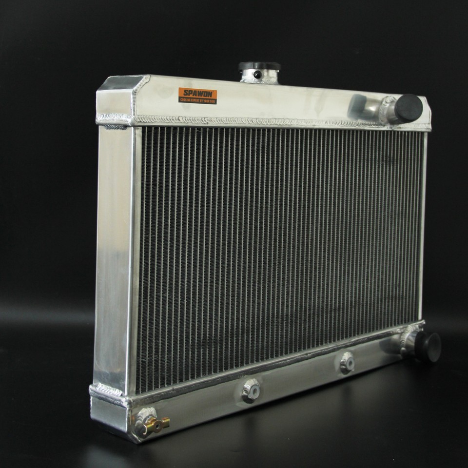 6163 Aluminum Radiator For Pontiac Tempest GTO LeMans 61-63 62mm 4Row ...