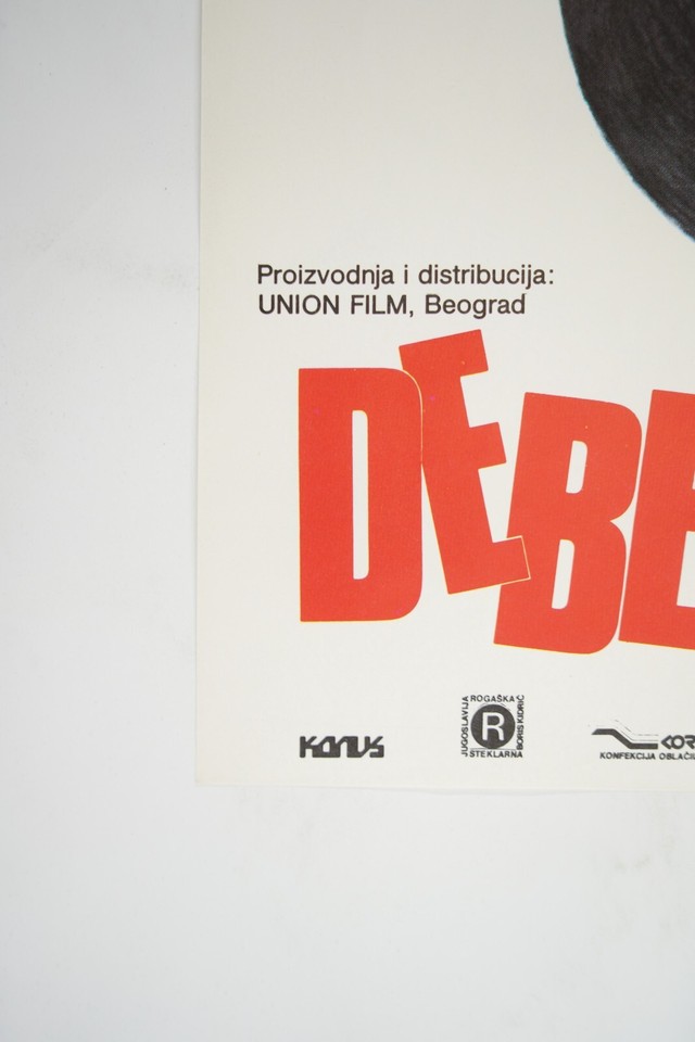DEBELI I MRSAVI FAT AND THIN movie poster YU 1985 BATA ZIVOJINOVIC ...