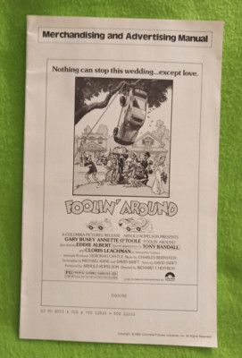 "Fooling Around" Original Movie Press Book 1980 (uncut) | eBay