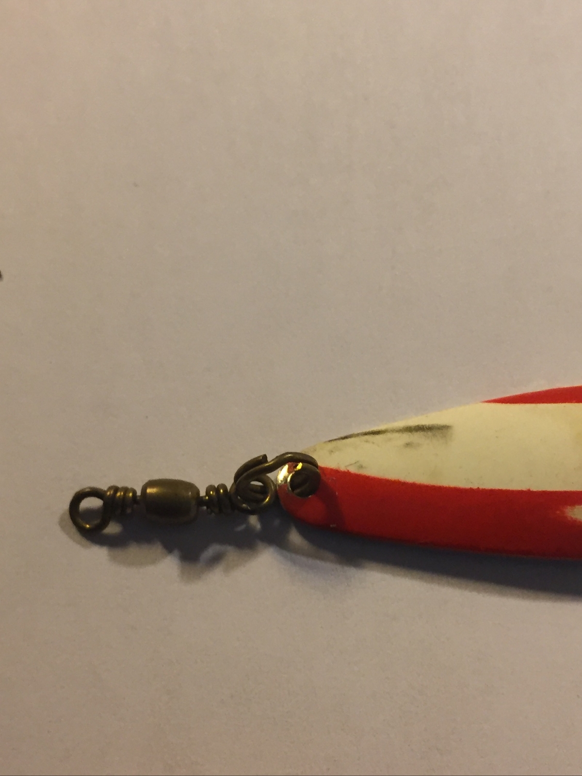 Nebco Flash Bait, Red & White Dare Devil , 366, Hook,Mpls, Minn , Used ...