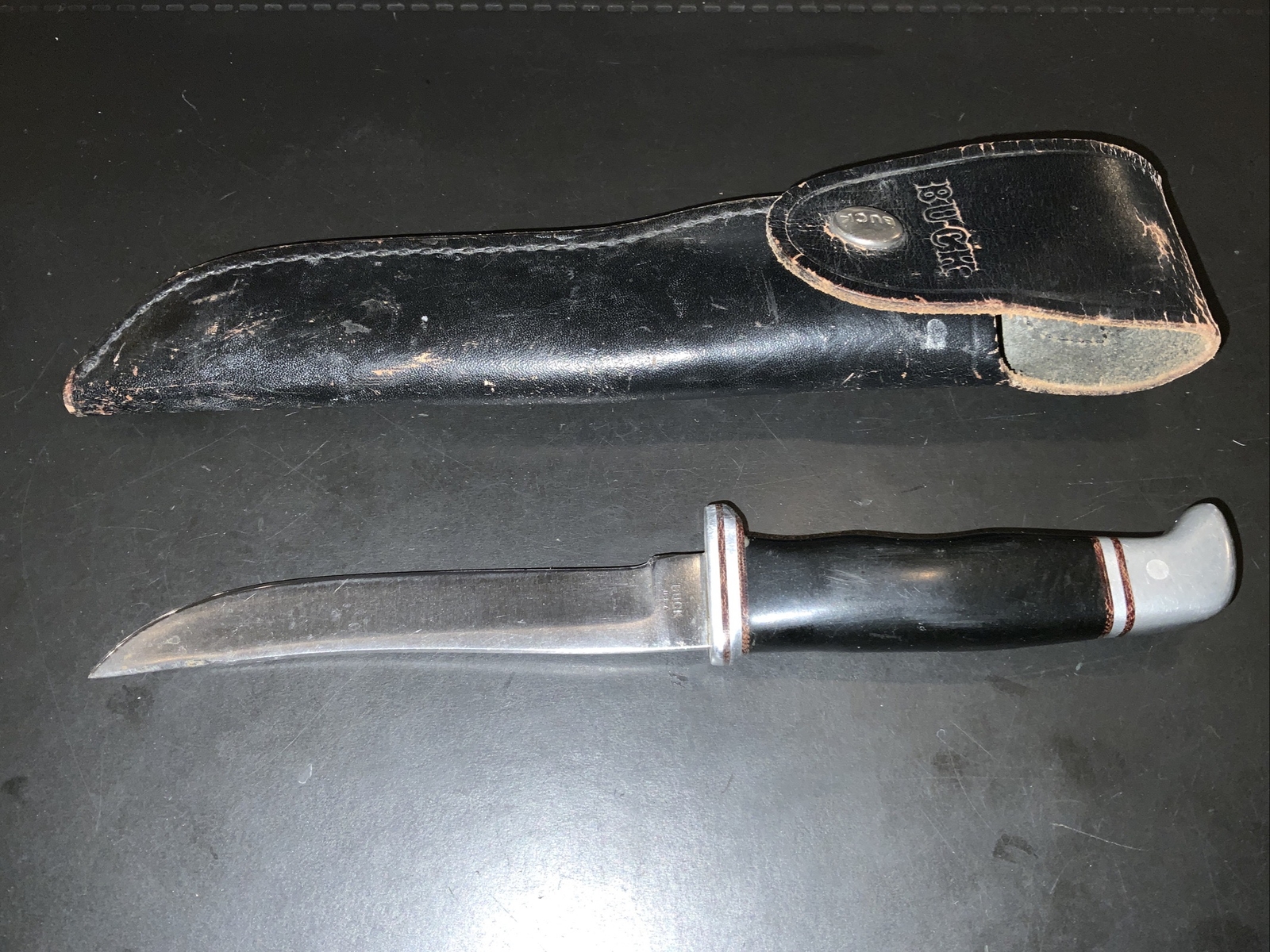 1968-1972 Buck Knife USA 2 Line Inverted Stamp Pathfinder Very Clean W ...