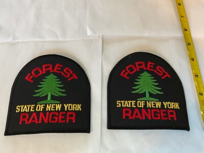 Hot Shot Wildland Fire Crew New York Forest Ranger Patch 2 piece set | eBay