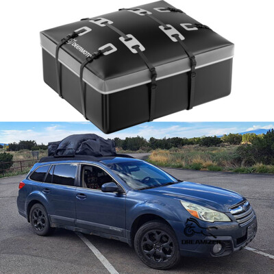 For Subaru Outback Forester 15 Cubic Top Roof Cargo Carrier Bag Luggage ...