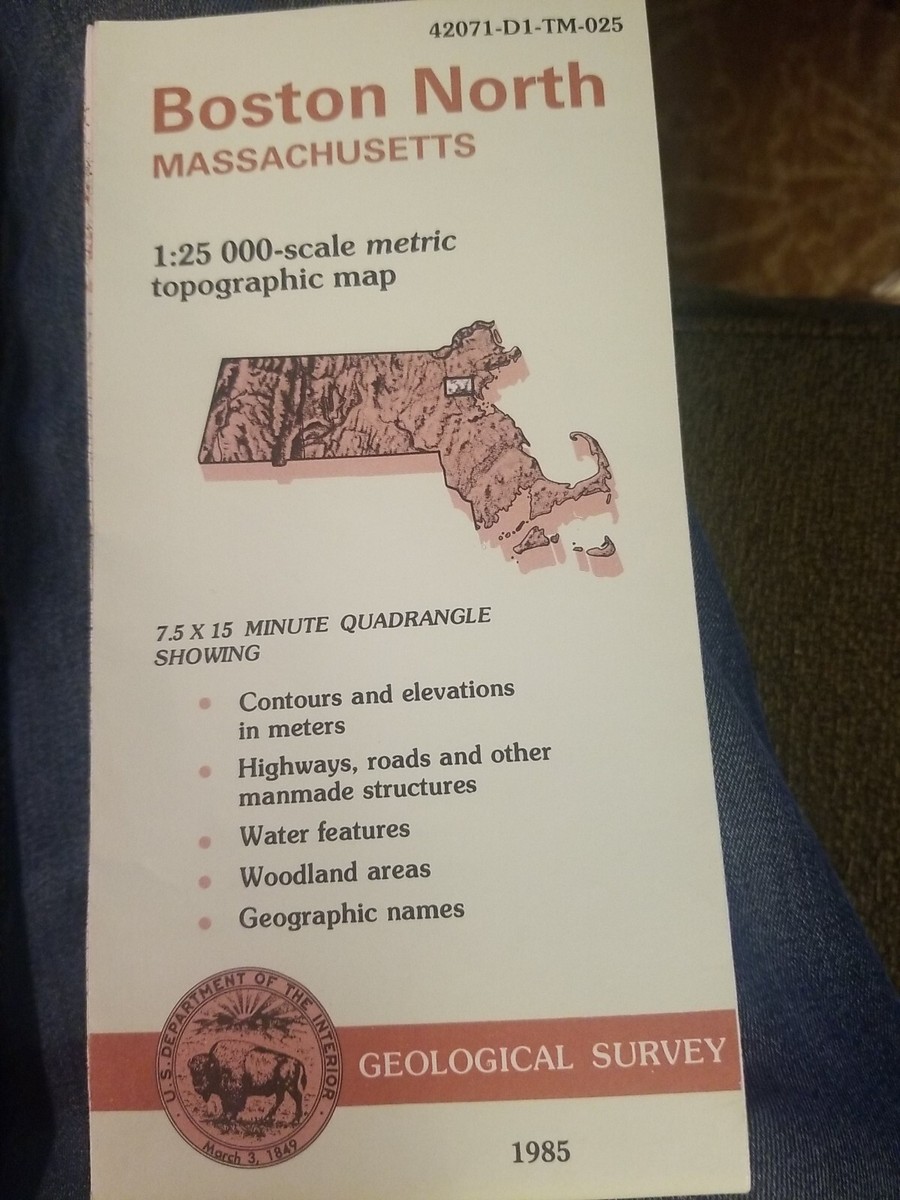 Elevation Map Boston