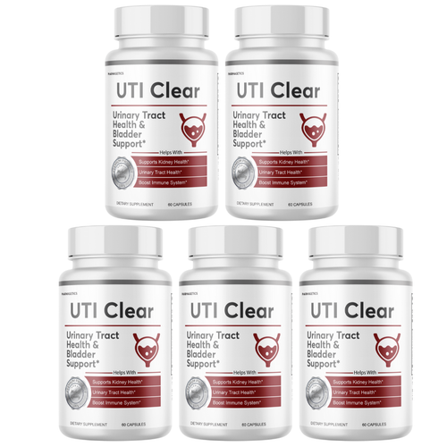 UTI Clear - Urinary Tract and Bladder Health Support Supplement - 5 ...